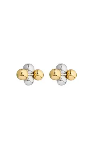 Rabanne Two Toned Earrings