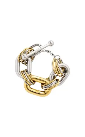 Rabanne Xl Link Two Toned Bracelet