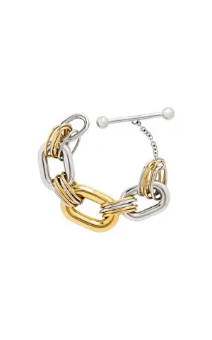 Rabanne Xl Link Two Toned Bracelet