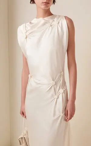 Victoria Beckham Pinch-detailed Gown