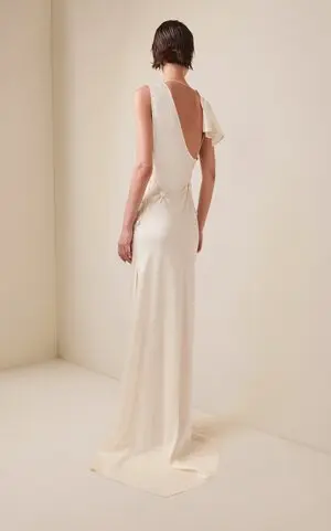 Victoria Beckham Pinch-detailed Gown