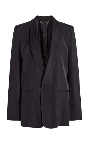Victoria Beckham Shawl Collar Jacket - Navy