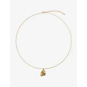 Monica Vinader Fragments 18ct Yellow Vermeil Chain Necklace - Gold
