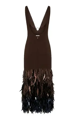 Rabanne Fringe Midi Dress