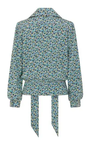 Rabanne Silk Pussy-bow Blouse