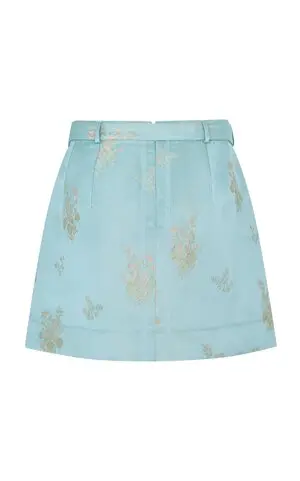 Rabanne Jacquard Mini Skirt