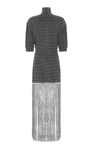 Rabanne Geometric Embellished Maxi Dress