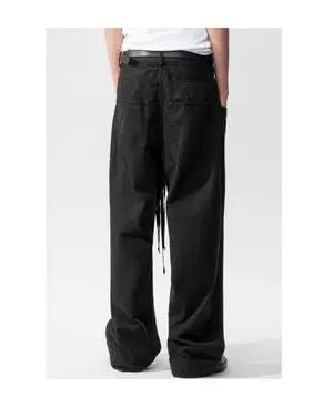 ANN DEMEULEMEESTER Wide-leg Trousers - Black