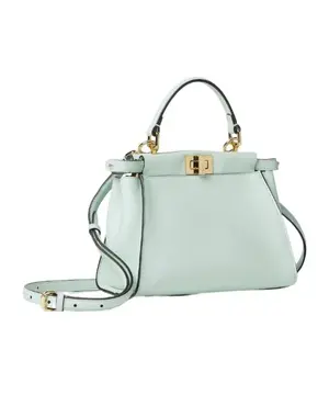 Fendi Peekaboo Leather Shoulder Bag