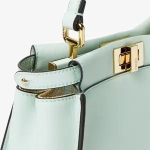Fendi Peekaboo Leather Shoulder Bag