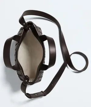 Bottega Veneta Mini Intrecciato Zipped Tote