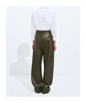 Bottega Veneta Shiny Leather Pants