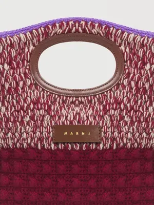 Marni Knotty Crochet Clutch Bag - Red