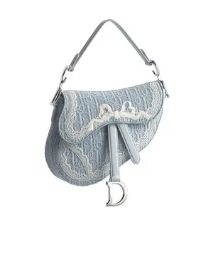 Dior Small Saddle Bag - Blue