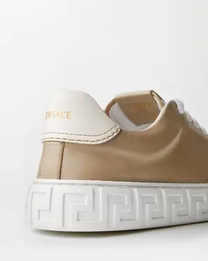Versace Greca Leather Sneakers