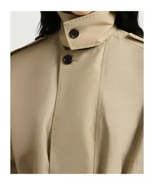 Marni Beige Nylon Trench Coat