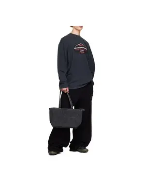Alexander Wang Debossed Logo Tote - Ash