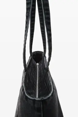 Alexander Wang Debossed Logo Tote - Ash