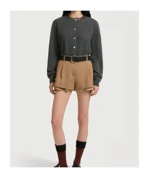 Marni Wool Shorts With Exposed Lining
