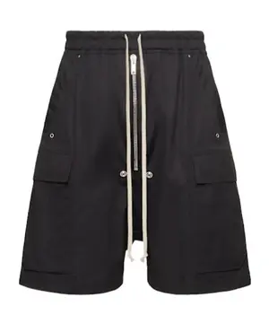 Rick Owens Drawstring Shorts - Black