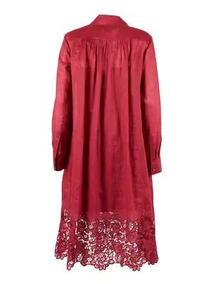 Max Mara Embroidery Shirt Dress