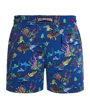 Vilebrequin Stretch Short Swim Trunks Aquarium