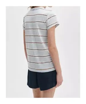 RAG  BONE Rag & Bone Slub Striped Crewneck T-shirt