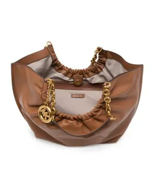 Michael Kors Small Indie Cinch Chain-link Shoulder Bag