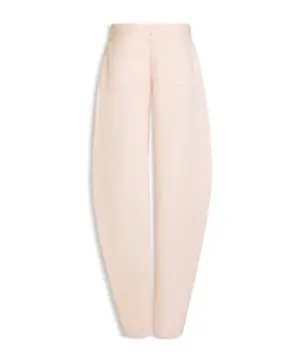 Alaïa High-rise Wide-leg Pants - Pink