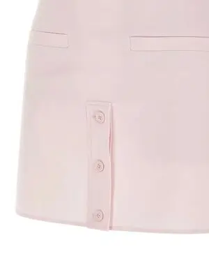 COURREGES Courrèges Logo-detail Zipped Mini Skirt