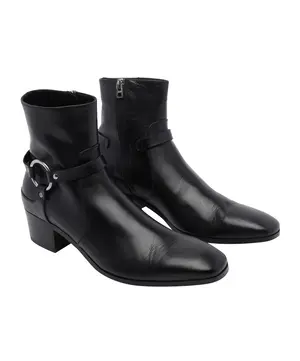 TOM FORD Round-toe Ankle Boots