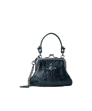 VIVIENNE WESTWOOD Mini Granny Frame Purse - Black