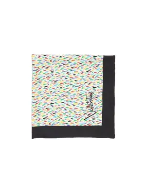 Valentino Garavani Color-blocked Silk Scarf