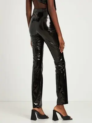 ROTATE BY BIRGER CHRISTENSEN Flared Casual Pants