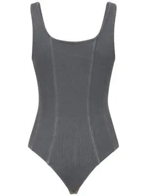 AGOLDE Elna's Stretch Cotton Bodysuit