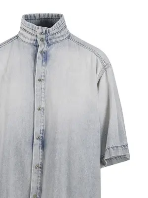 DARKPARK High-neck Short-sleeved Shirt