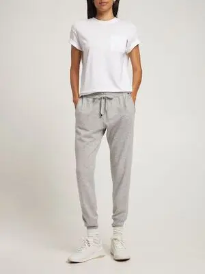 Brunello Cucinelli Strap Cashmere Sweatpants