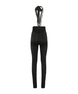Attico Ruby Jersey Halterneck Skinny Pants