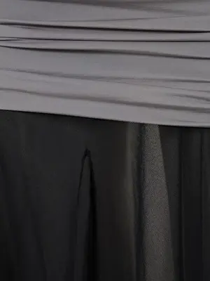 Tory Burch Gathered Silk Skirt