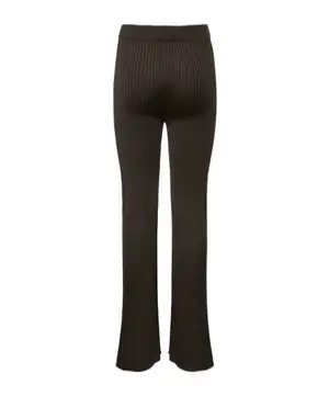 JIL SANDER Ribbed Knit Casual Pants