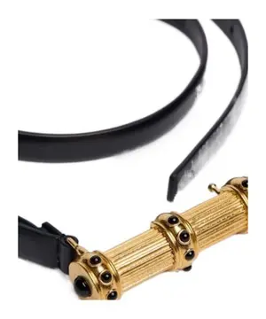 TOM FORD Palmellato Leather Belt