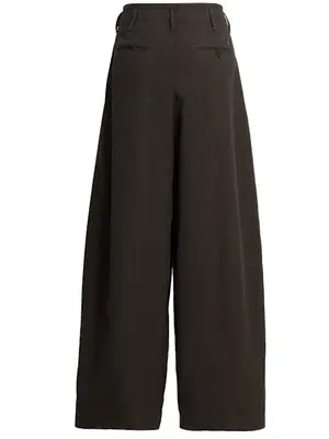 LEMAIRE Wide Leg Cotton Chino Pants