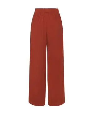 Max Mara Plain Jersey Wide-leg Pants