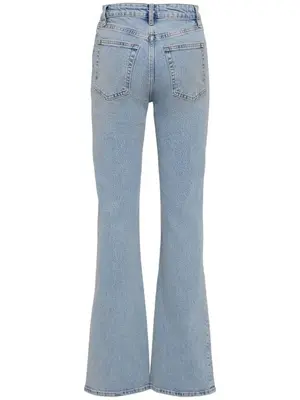 FRAME The Arrow Cotton High Rise Jeans