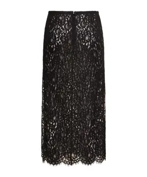 Michael Kors Lace Side-split Mid-length Skirt