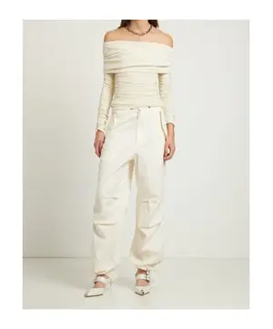 DION LEE Cotton Twill Parachute Cargo Pants