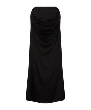 Magda Butrym Draped Skirt - Black