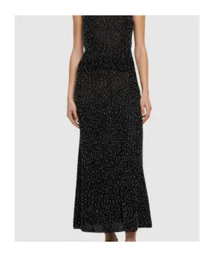 Gabriela Hearst Printed Elastic Waist Skirt