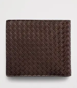 Prada Leather Woven Wallet