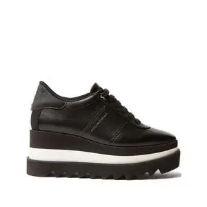 Stella McCartney Platform Lace-up Shoes - Black